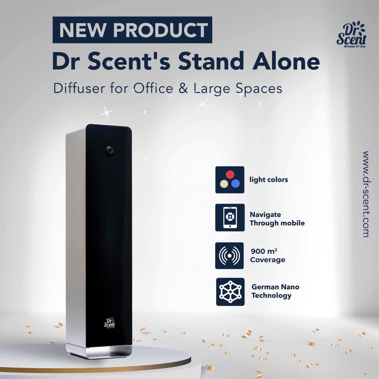 PHANTOM- STAND ALONE SCENT DIFFUSER 2024 — Dr Scent